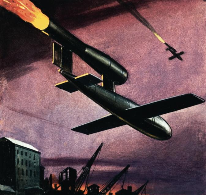 Chestnut Trees on the Thames: This Week in History - The first flight ...