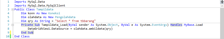 KidsLine: Menampilkan Data Dari Database MySQL Pada Microsoft Visual Studio KidsLine: Menampilkan Data Dari Database MySQL Pada Microsoft Visual Studio