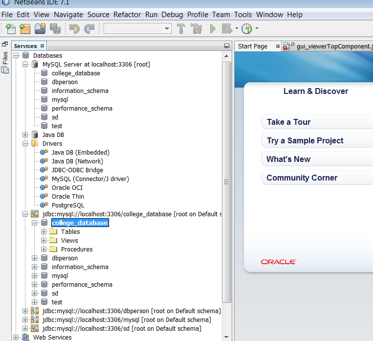 Magic Of Tutorial Connecting And Using Mysql Database In Netbeans 3804