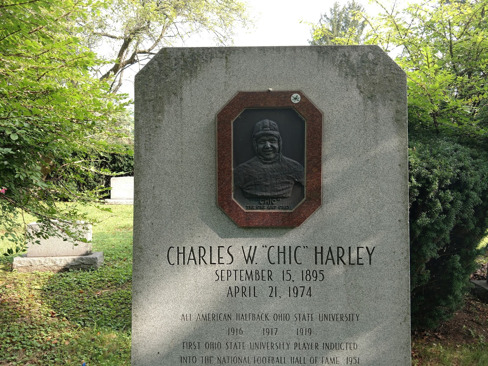 Travels of a Hobgoblin Taphophile: Chic Harley (OSU) - Union Cemetery
