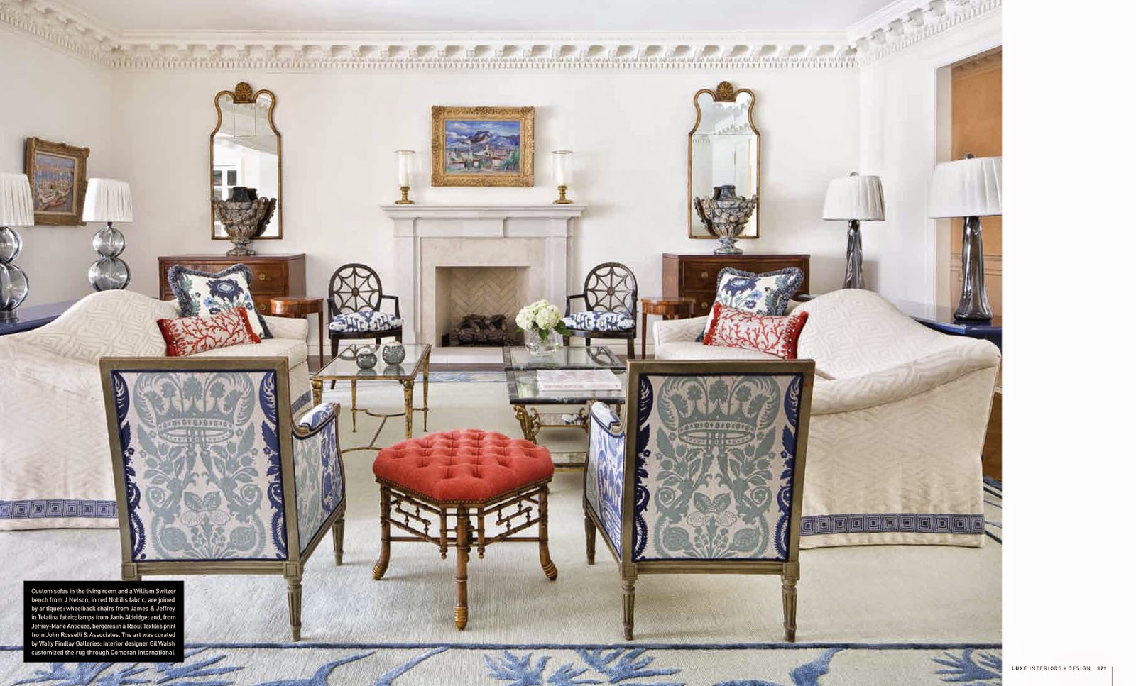 Jessica Glynn: Interior Design by Gil Walsh. Luxe magazine: Winter 2015 ...