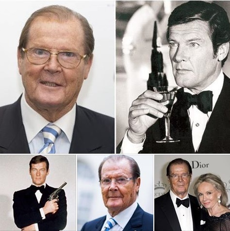 Muere Roger Moore, el actor de James Bond, Agente 007 y El Santo - Actividades Artisticas