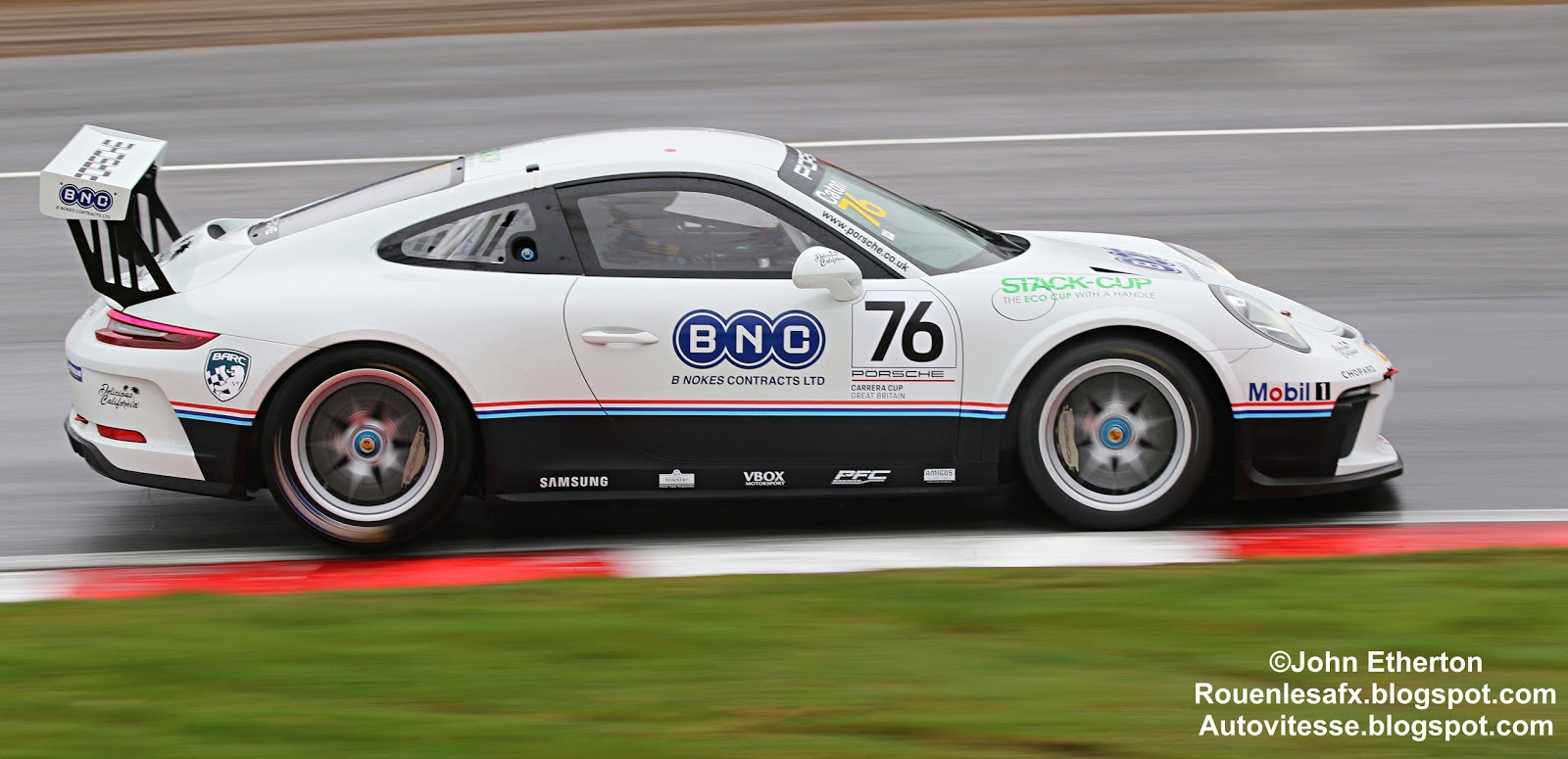 Rouen-les-AFX: 2018 Porsche Carrera Cup GB - Round 1 Brands Hatch Indy