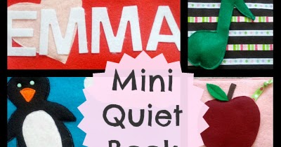 Emma's Mini Quiet Book | And Next Comes L - Hyperlexia Resources