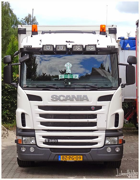 SCANIA: Scania G360 Ritmeester front