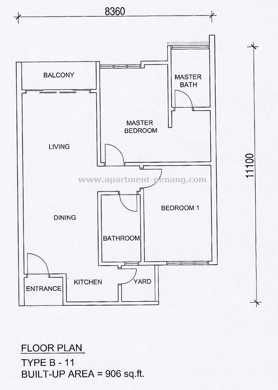 The Promenade Residence Penang Property | Penang.MalaysiaCondo.com