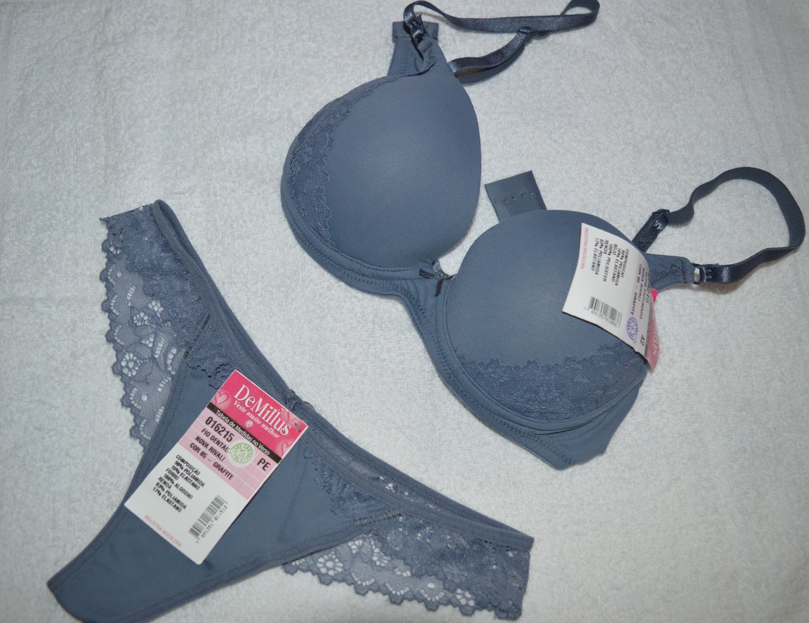 Lingerie DeMillus - Nova parceira do blog e recebidos - www ...