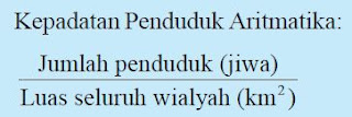 Pengertian dan Rumus Kepadatan Penduduk beserta Macam-macamnya | Ilmusiana