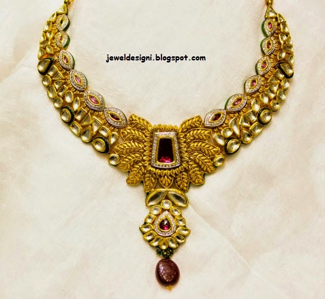 Fabulous designer antique neck pieces