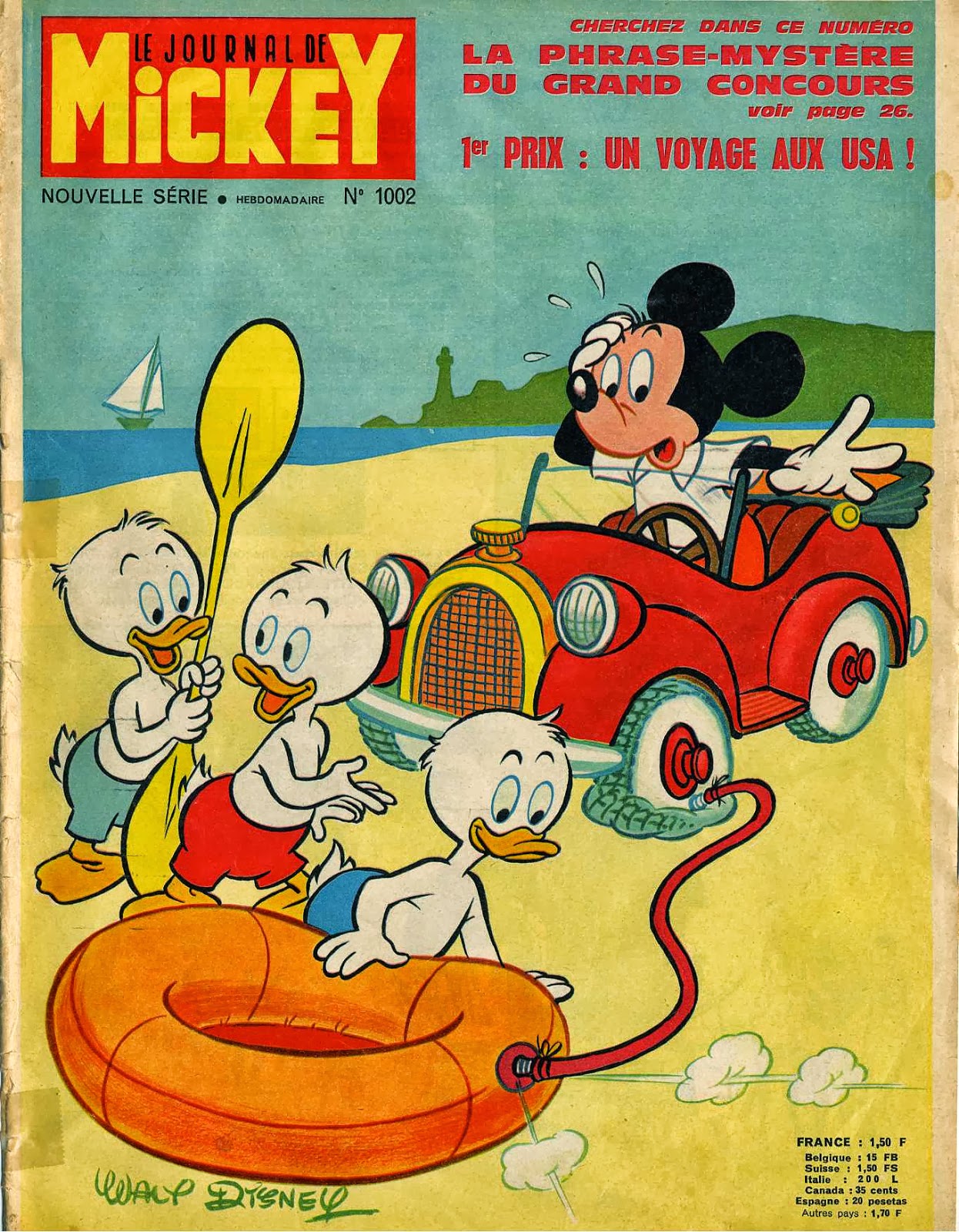 Le journal de Mickey: Journal de Mickey 1002