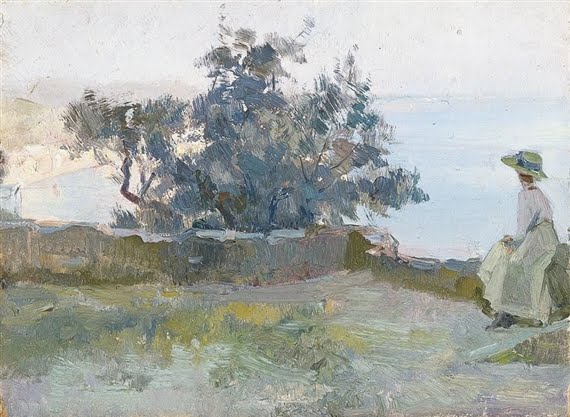 Ulisse CAPUTO (1872-1948) | Catherine La Rose ~ The Poet of Painting