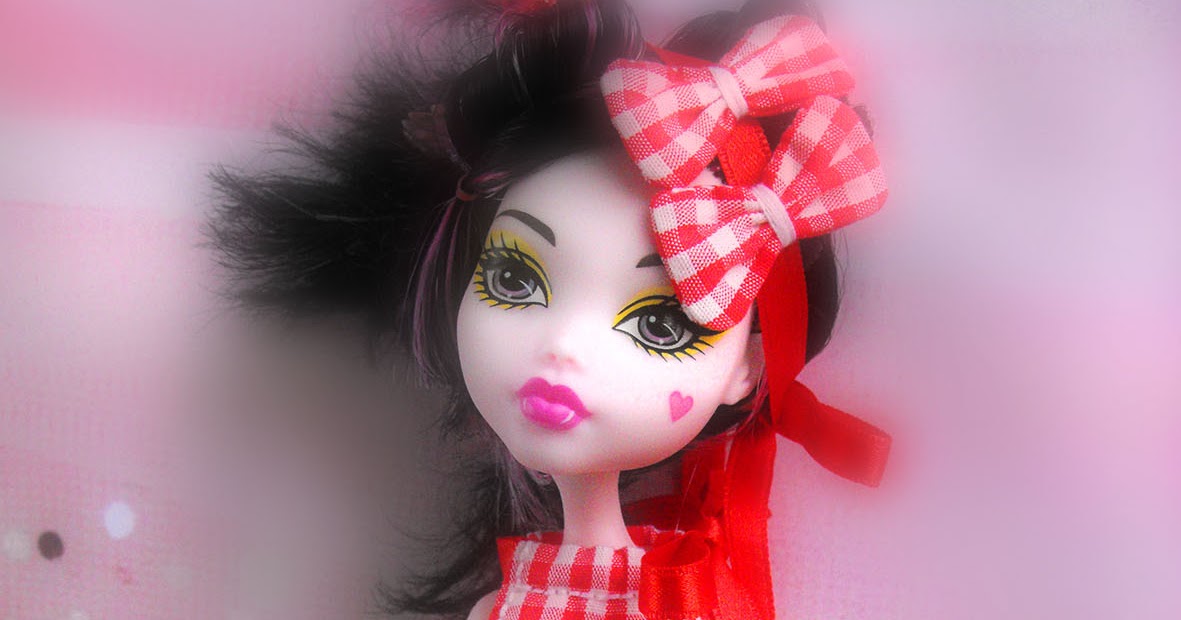 Magikk Monster high ooak dolls and clothes: Red and white summer dress ...