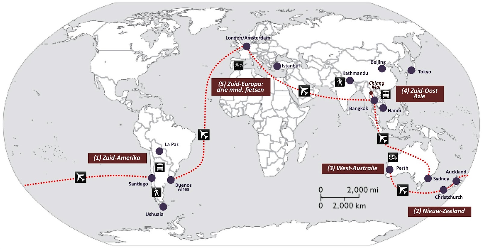 zelfdemaaranders: Kaarten