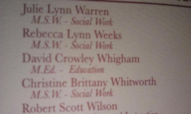 David Whigham #26: Graduation and New Beginnings