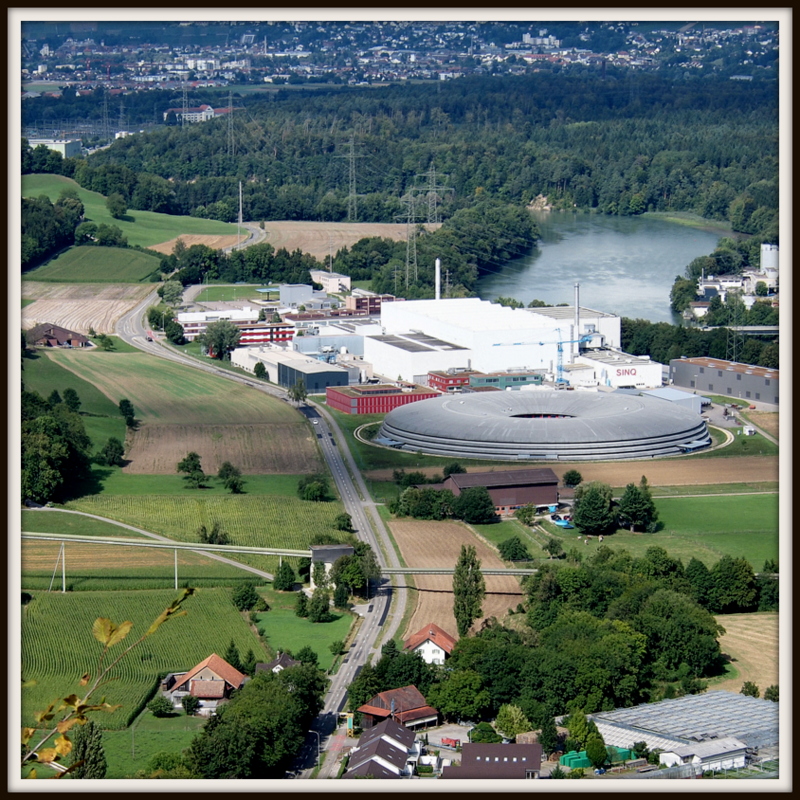 Based in Villigen: PSI and the Aare