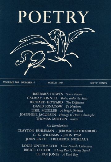 Cultural Front: 49 years ago, Amiri Baraka reviewed a grab bag of works ...