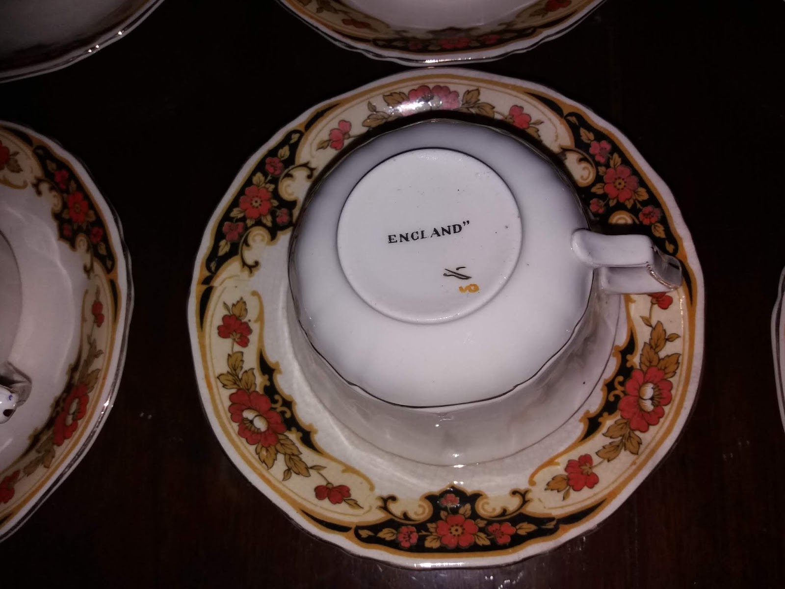 Old Vintage Gallery: Antique Alfred Meakin England Tea Set Circa 1930