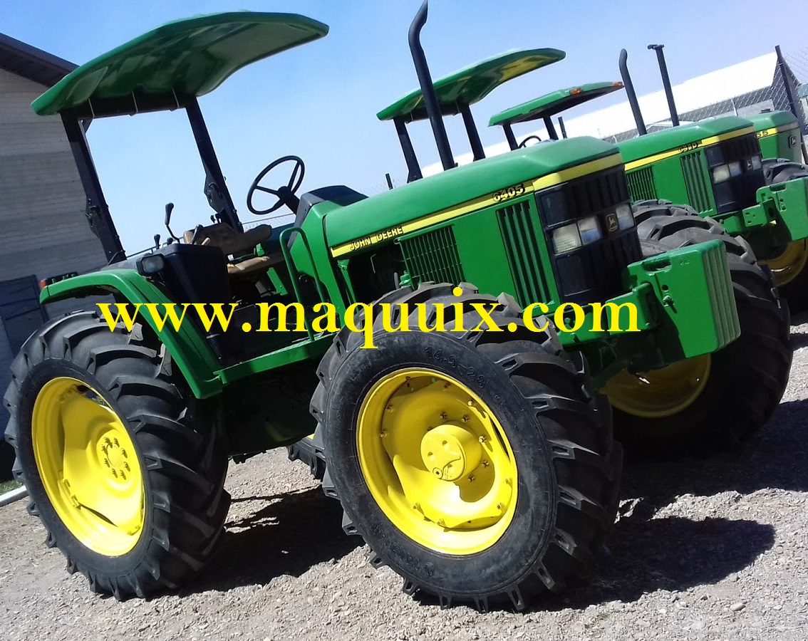MAQUINARIA AGRICOLA INDUSTRIAL: Tractor John Deere 6405 100hp 1998-2005 ...