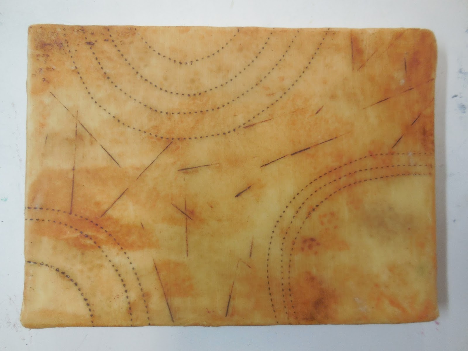 Art With a Needle: Fiber art and encaustic 3 -- Linda McLaughlin