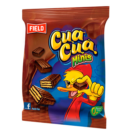 El Marketing de Cua Cua: Cua cua wafer la publicidad en la red social.