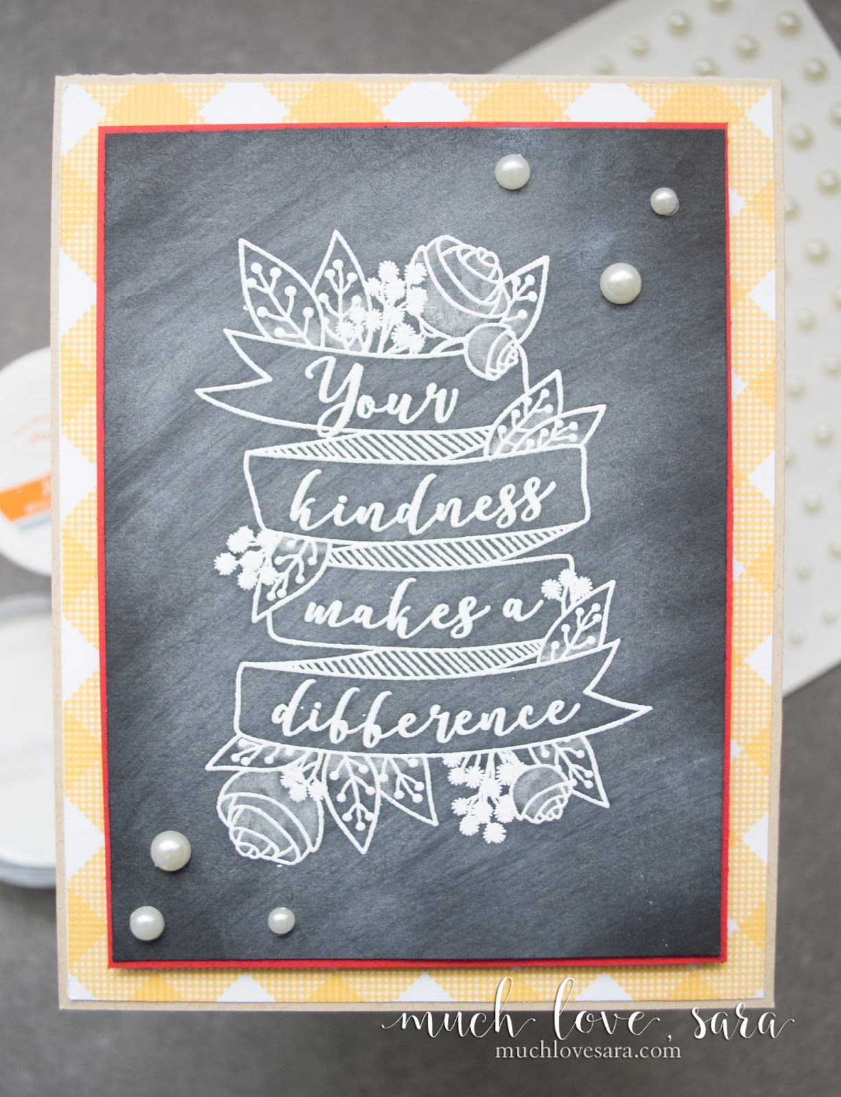 Much love, Sara | Cards & Paper projects made with love: Chalkboard ...