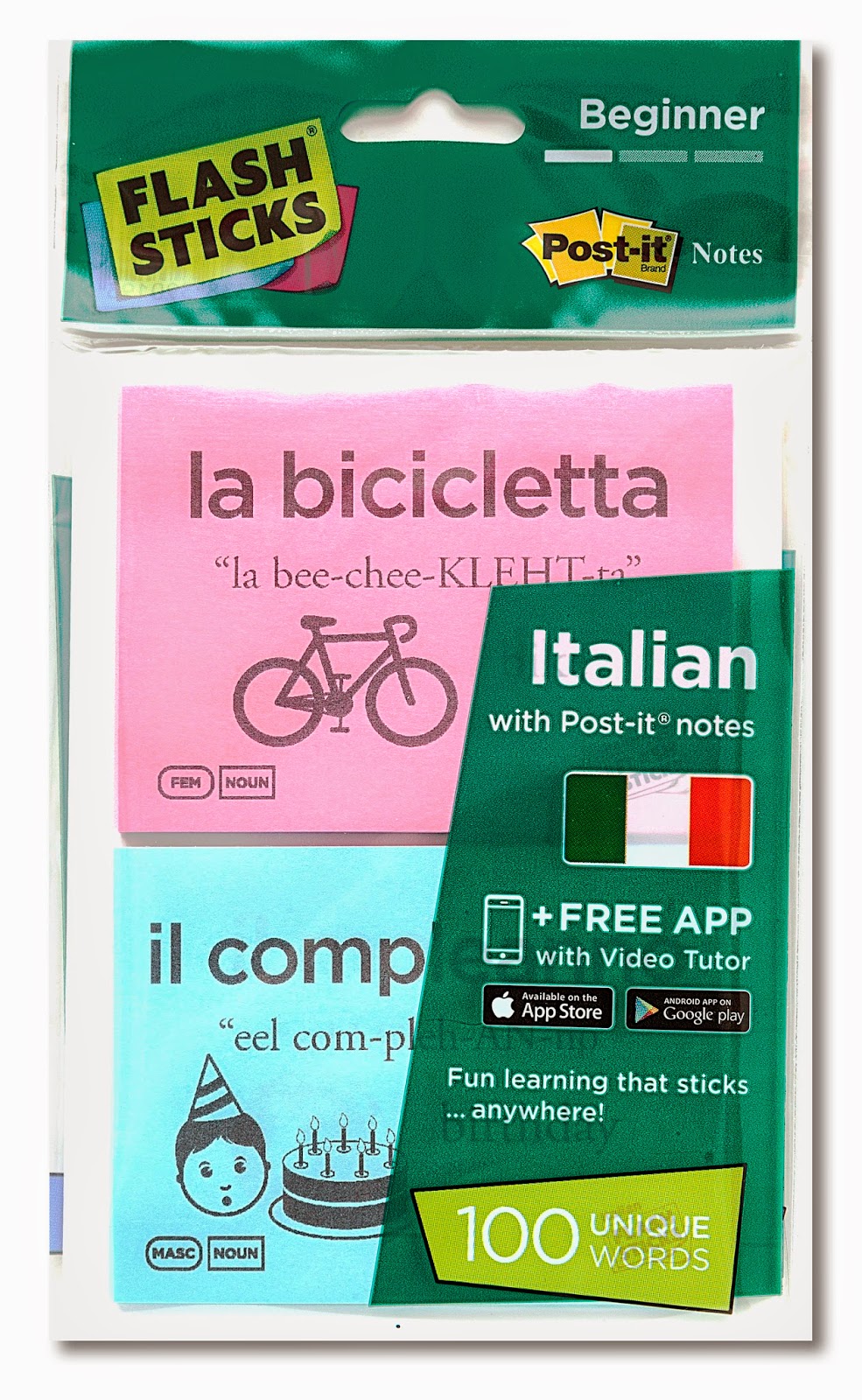 Barby's Travels: Learning Italian is so funny with FlashSticks!