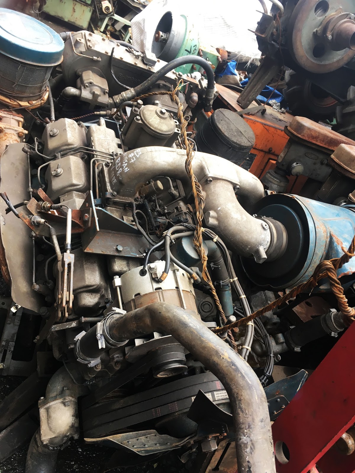 Products: Nissan RD8 V type engine