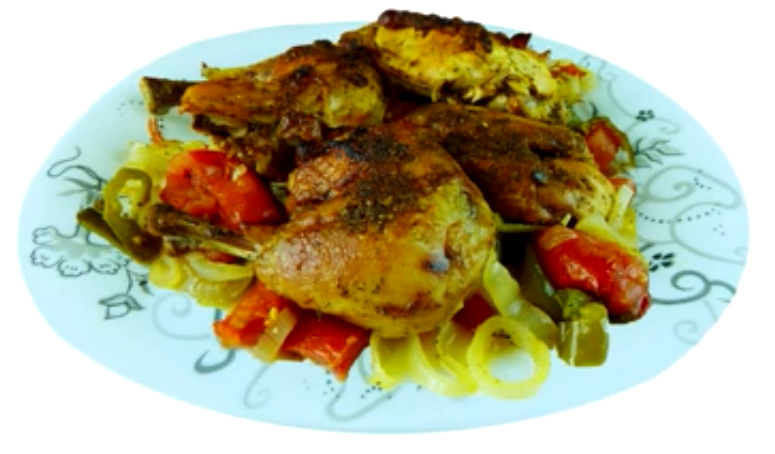 Melissa Valentines Kitchen Egyptian Baked Chicken