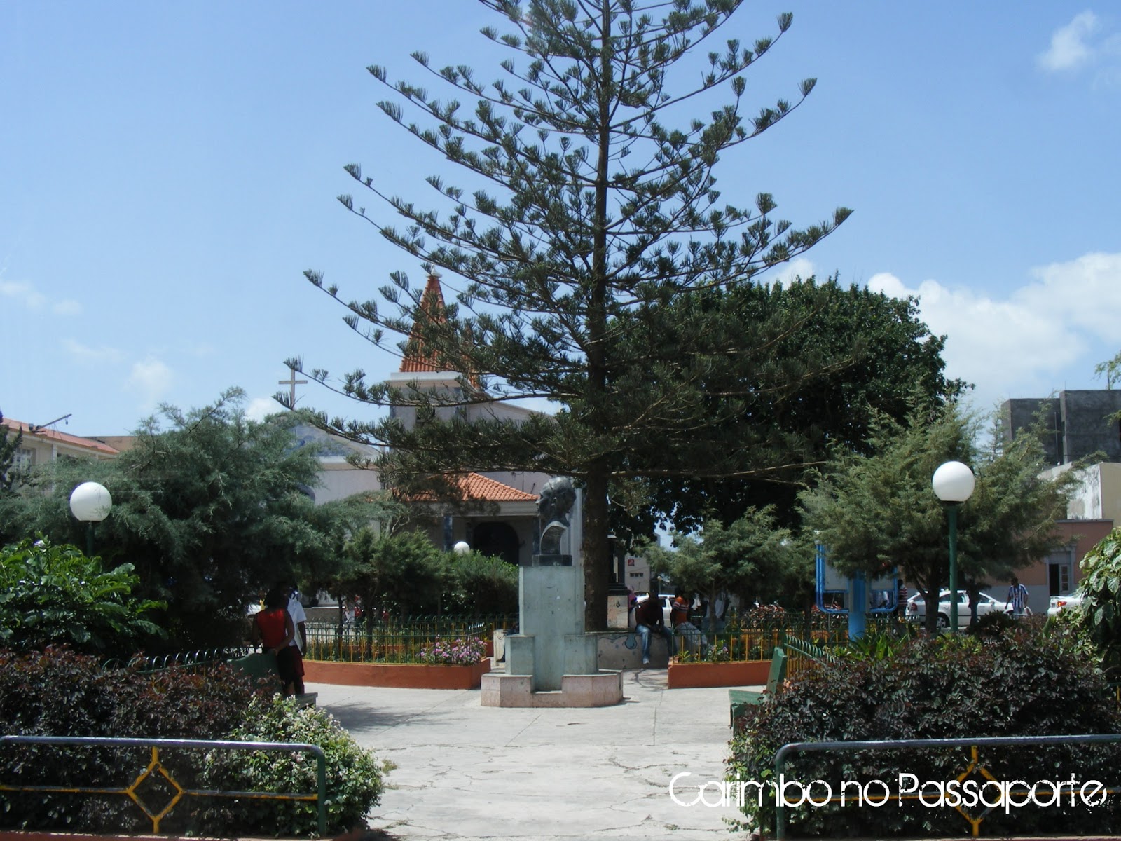 Cidade de Assomada - Interior da Iha de Santiago ~ Carimbo no ...