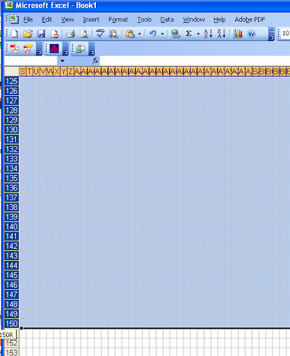 LiaKnits: How to Make a Knitting Chart in Excel