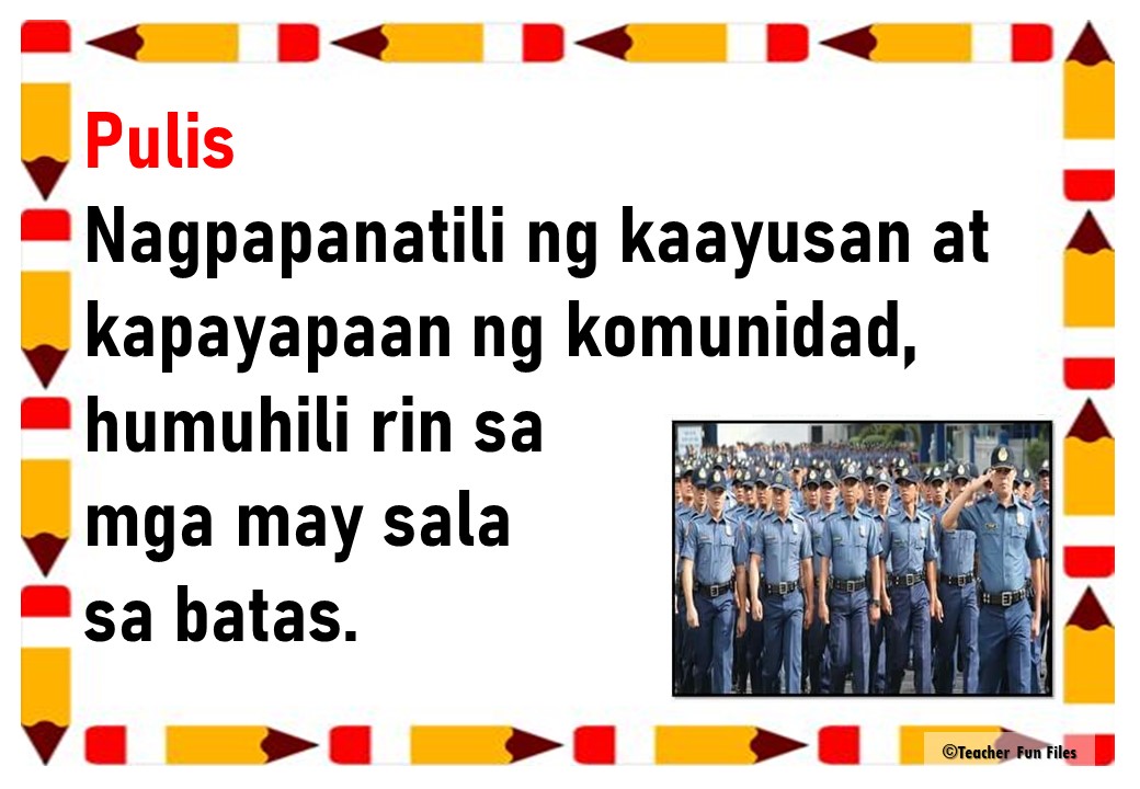 Teacher Fun Files: Iba't-ibang Hanapbuhay sa Komunidad