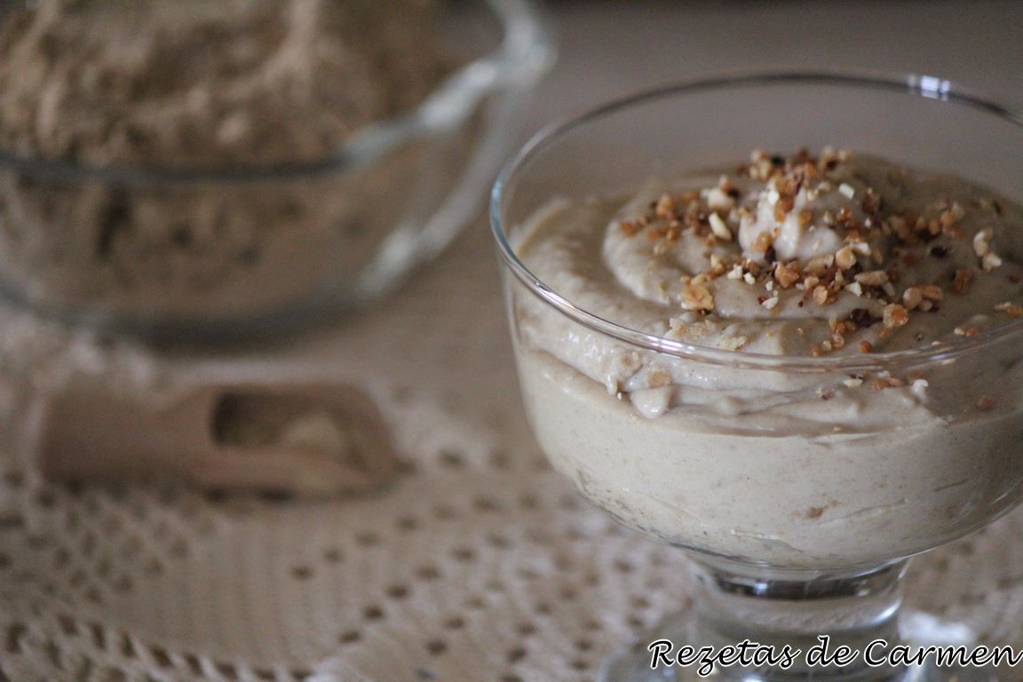 Mousse de gofio canario