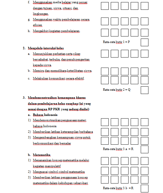 Download Format Alat Penilaian Kemampuan Guru UT (APKG 1 dan APKG 2 ...