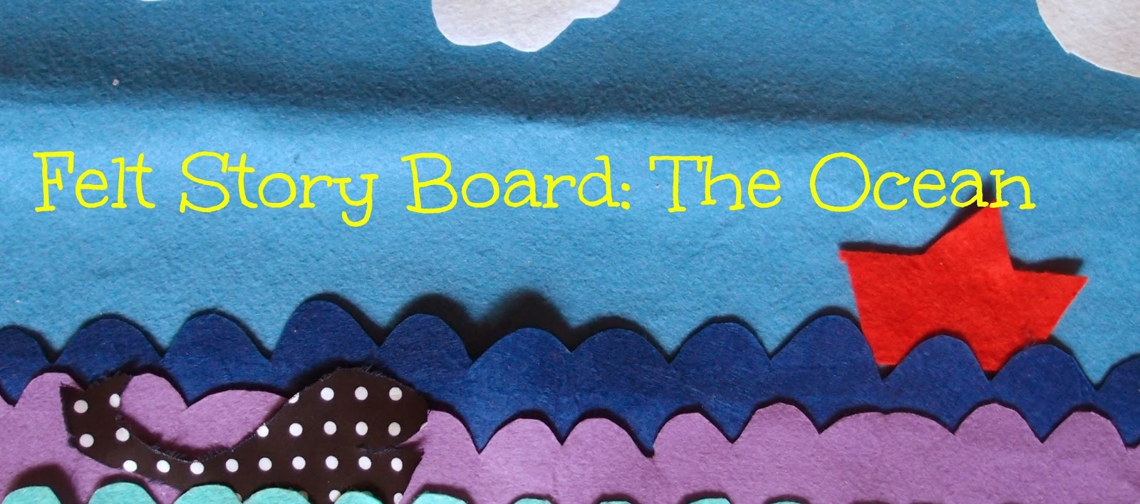 Craftiness Whatnot: Felt Story Board : The Ocean