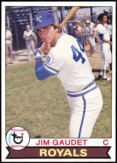 WHEN TOPPS HAD (BASE)BALLS!: NOT REALLY MISSING IN ACTION- 1979 JIM GAUDET