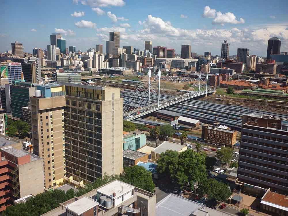 JOHANNESBURG (JHB), THE LARGEST CITY IN SOUTH AFRICA