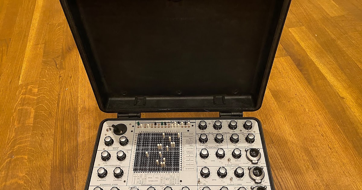 MATRIXSYNTH: EMS Synthi A "Portabella" by Pin Electronics Germany