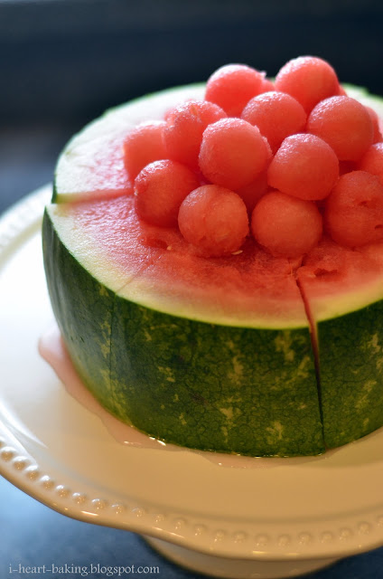 i heart baking!: watermelon cake
