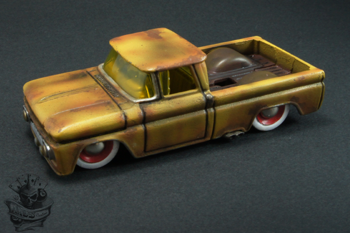 HWCustom: Custom ´62 Chevy - Yellow Rat Rod