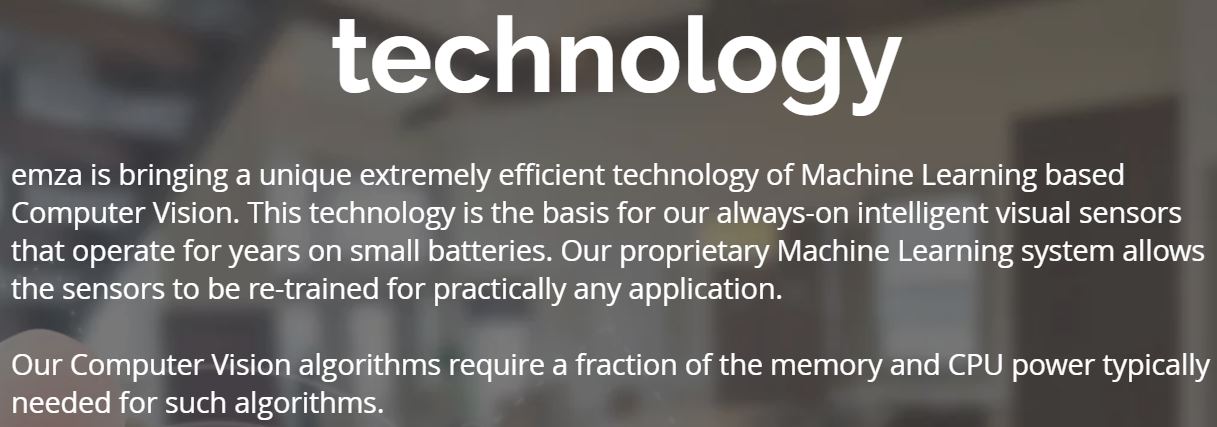 Image Sensors World: Himax Acquires Emza Visual Sense