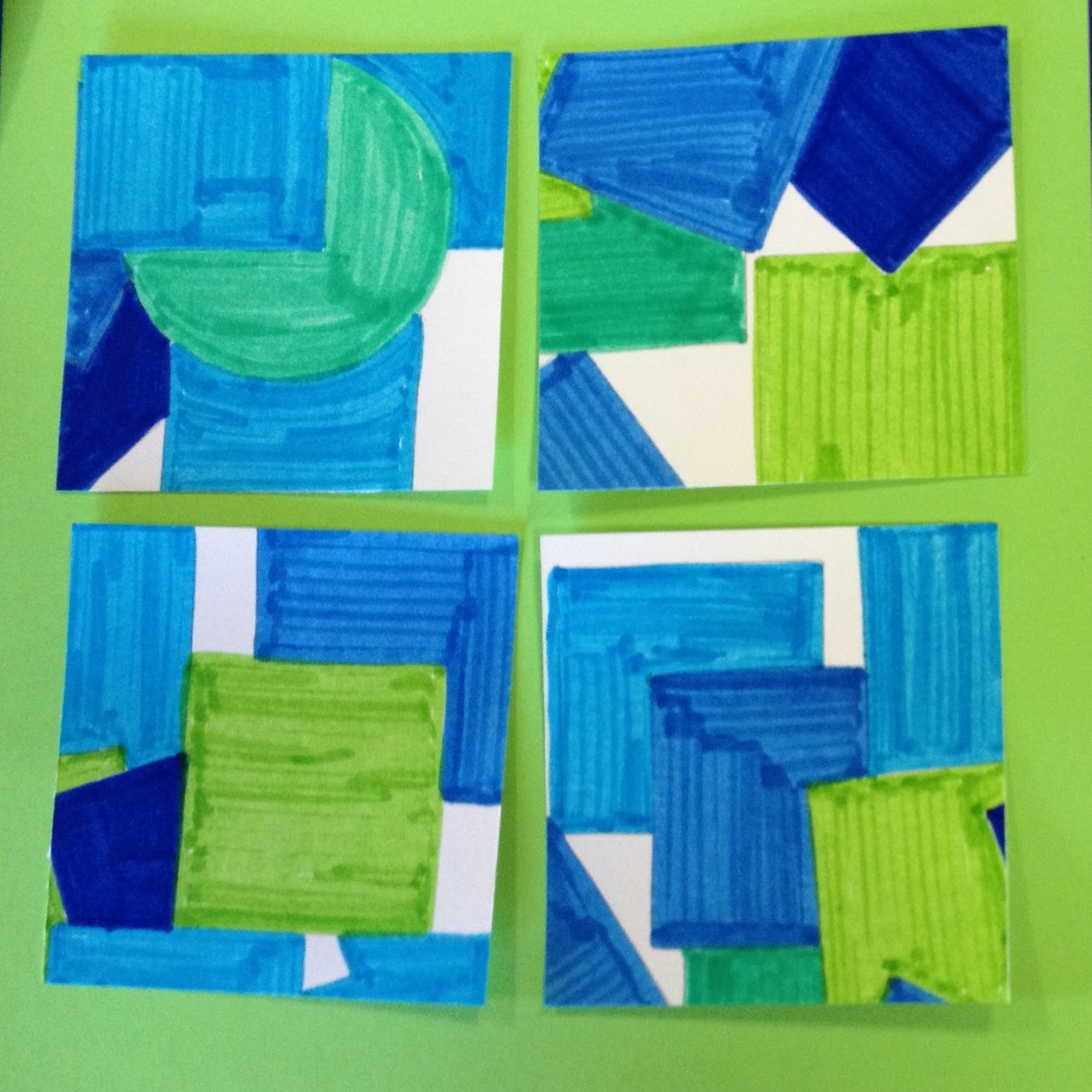 Art With Aubrey: Sonia Delaunay inspired