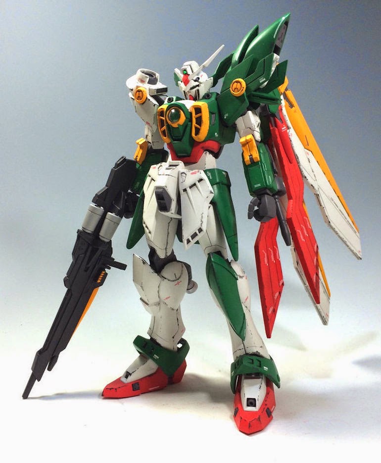 MG 1/100 Wing Gundam Fenice Custom Build - Gundam Kits Collection News ...