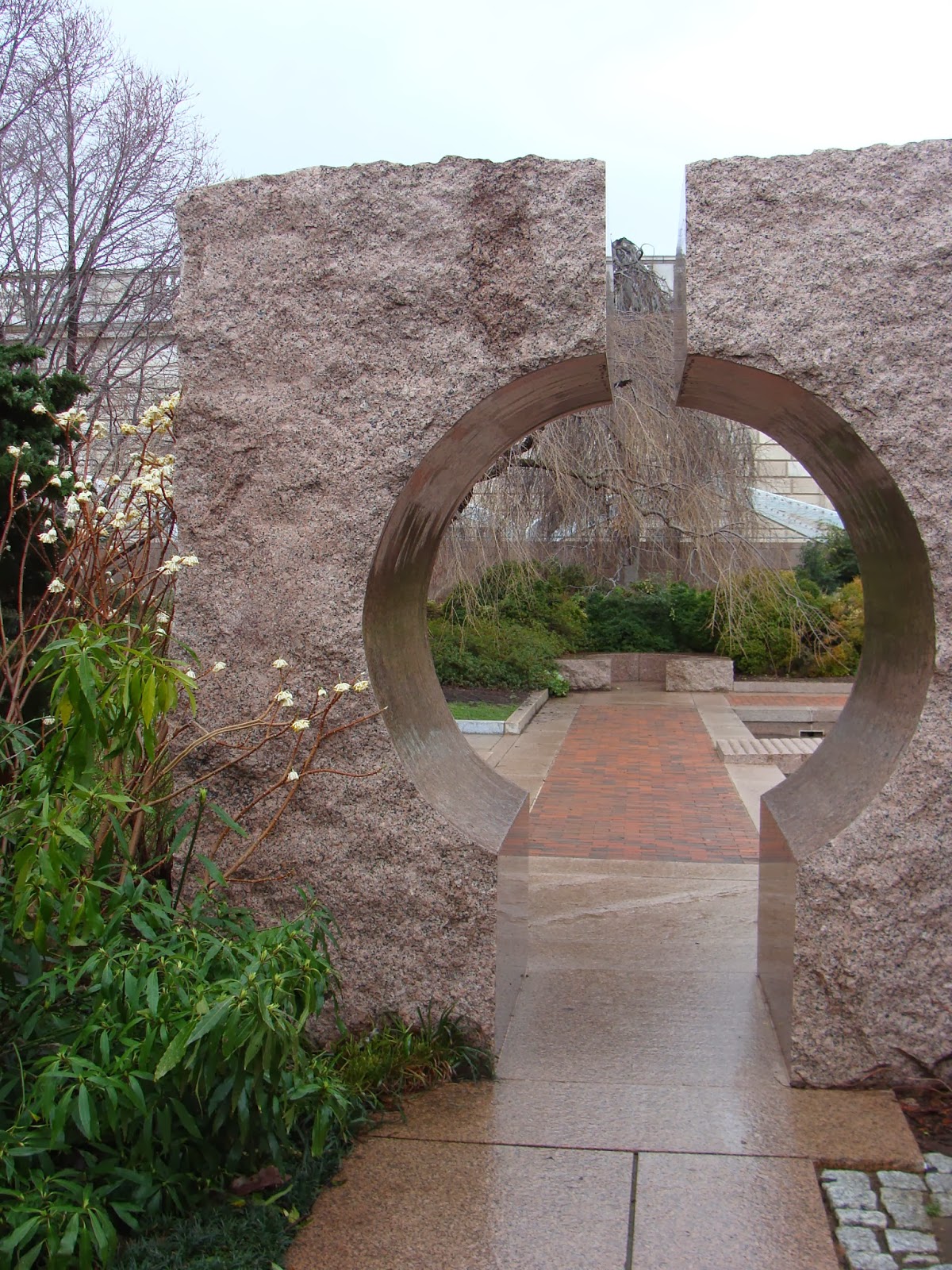 A January Moon Gate Reverie