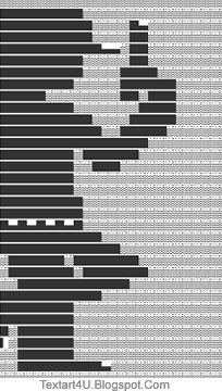 Guy with Gun ASCII Text Art | Cool ASCII Text Art 4 U