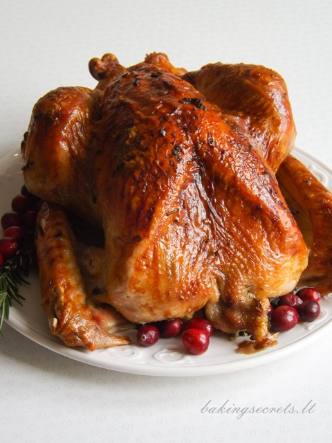 Baking Secrets: Kalėdinis keptas kalakutas / Christmas Roasted Turkey