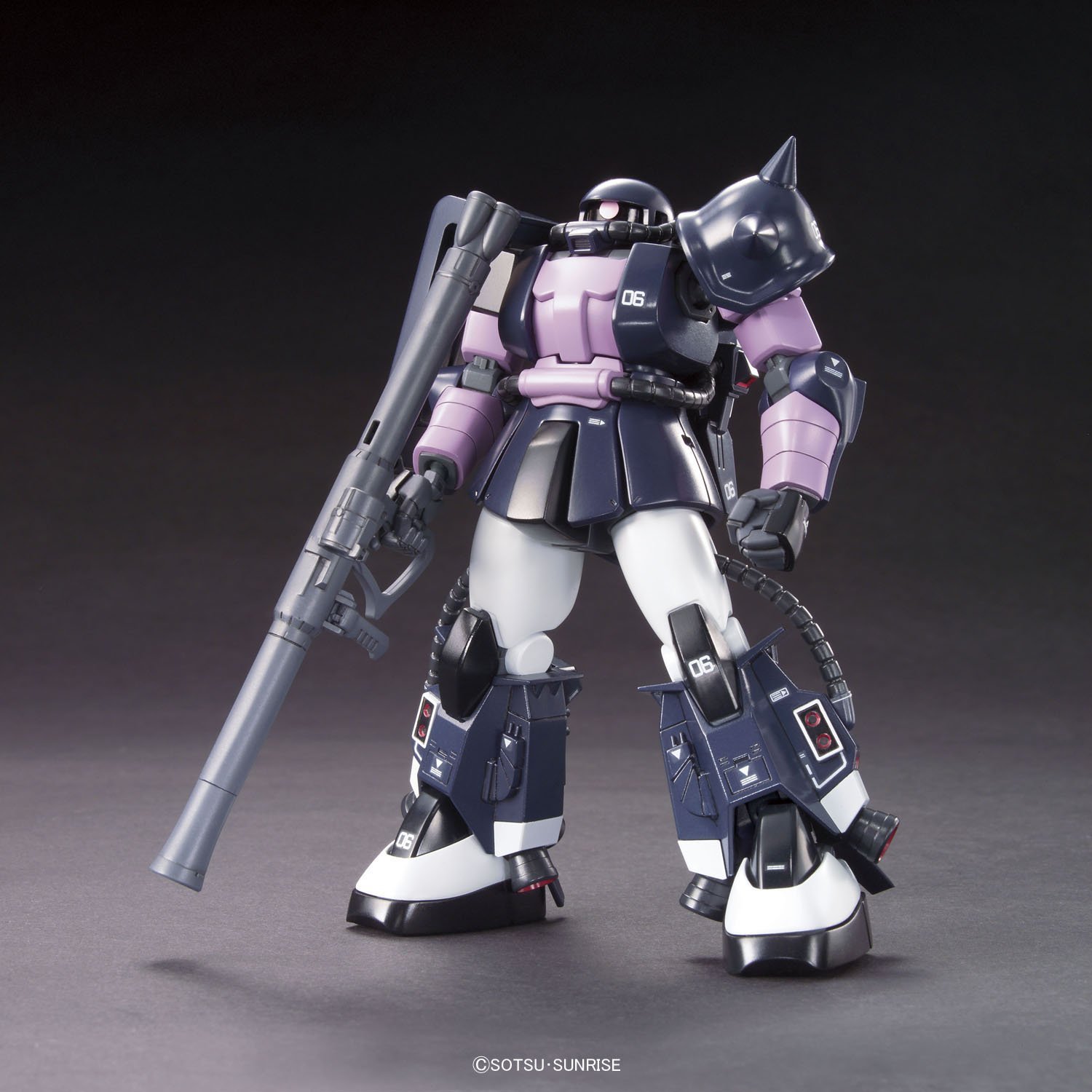 HGUC 1/144 Zaku II Black Tri Star color ver official images