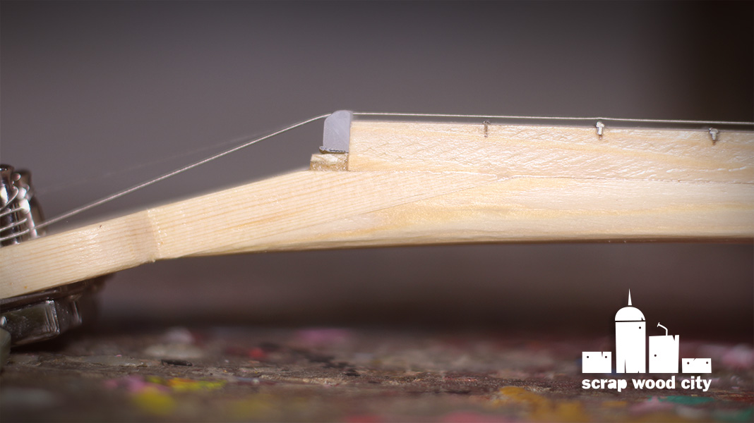 scrap wood city: How to make a 2 string musical instrument out of ...