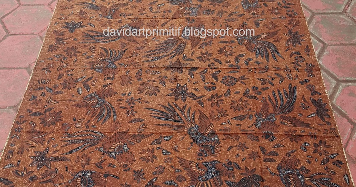Art & Primitif: Kain Batik Tulis Motif Ukel Ayam Tarung