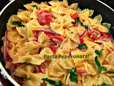 I Like to Bake and Cook Blog: Easy Pasta Peperonata