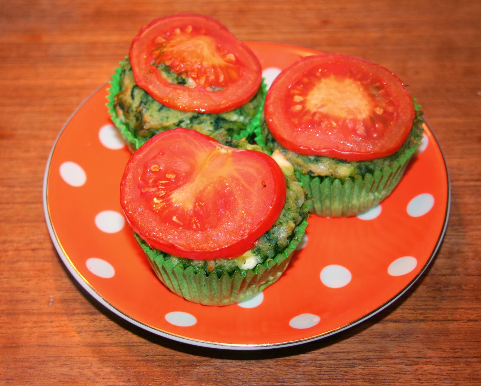 Annabel Helena: Spinach Feta Muffins